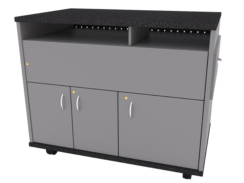 Square Top Standing Height AV Lecterns | Nova Solutions