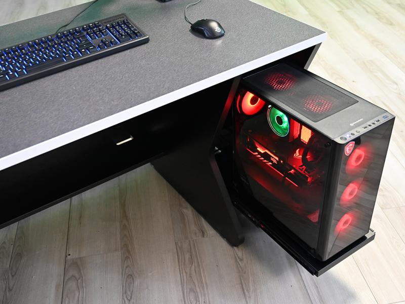 Educational Gaming Desk With Slide Out PC Shelf | Nova Solutions